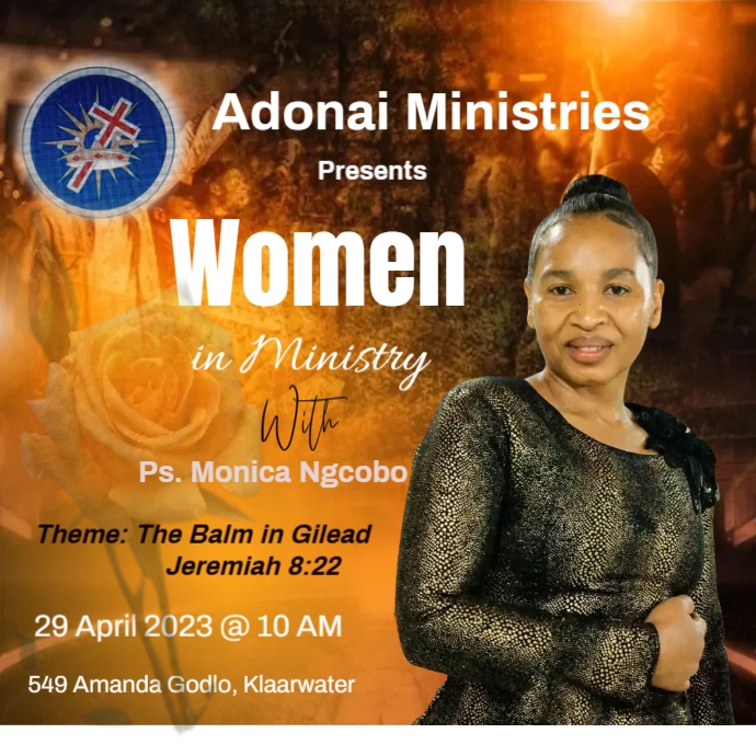 Women in Ministry V6 | PosterMyWall