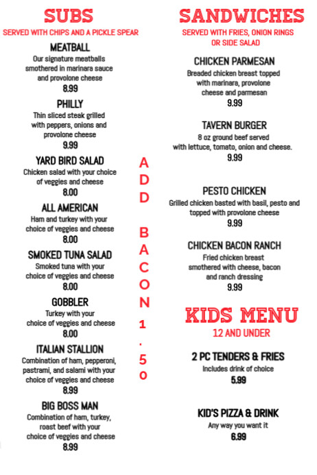 chalkboard restaurant pizza menu template | PosterMyWall