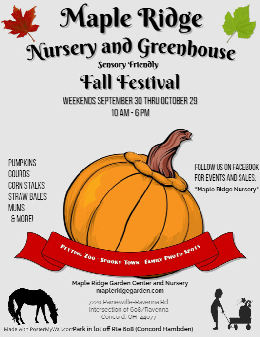 Copy of Maple Ridge | PosterMyWall