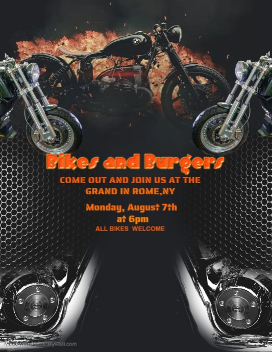 Copy of Bike Night Flyer | PosterMyWall