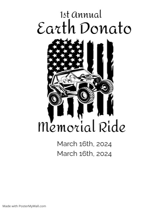 memorial ride | PosterMyWall