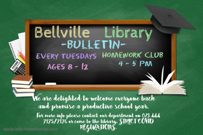 Copy of School Event Educational Children Bulletin Chalk Board Class ...