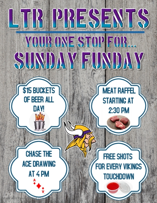 Copy of Copy of NFL GAME DAY FLYER | PosterMyWall