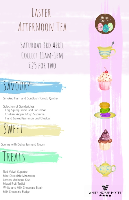 Easter Afternoon Tea | PosterMyWall