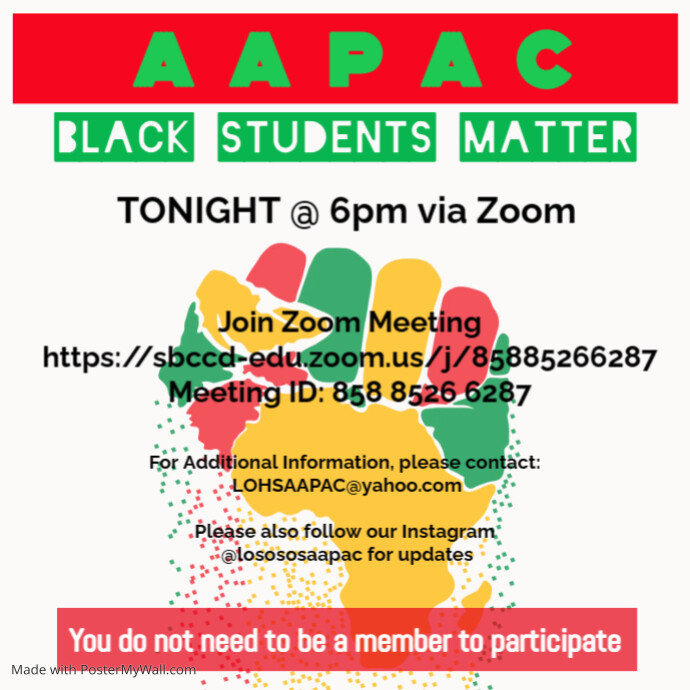 AAPAC MEETING (2) | PosterMyWall