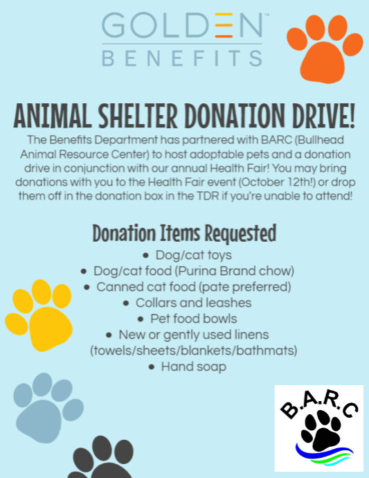 Donation Drive - Laughlin | PosterMyWall