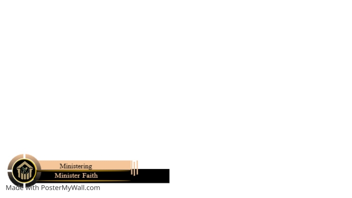 LOWER THIRDS | PosterMyWall