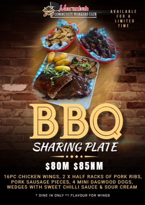 BBQ SHARING PLATE | PosterMyWall