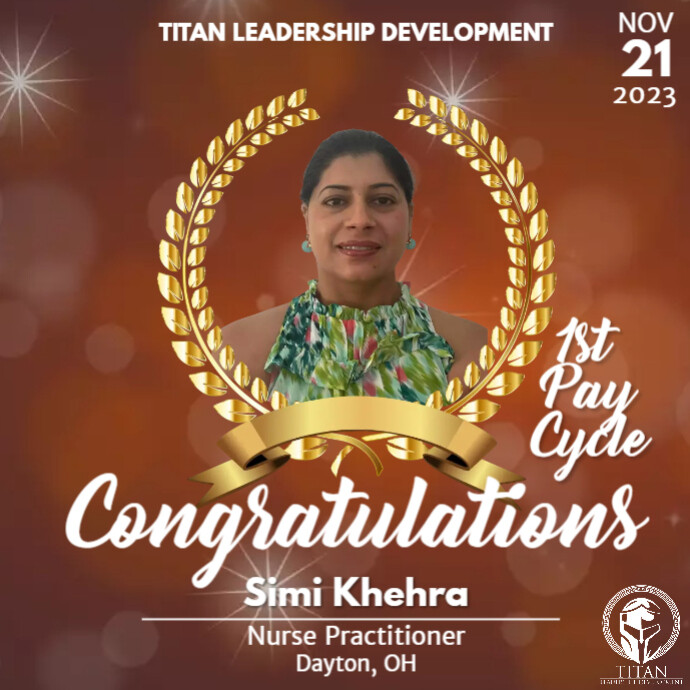 1st Pay Cycle - Simi Khehra | PosterMyWall