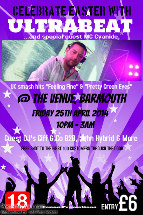 Ultrabeat Poster | PosterMyWall