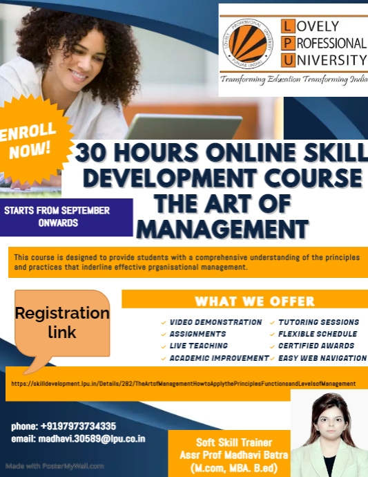 Online Course Flyer Advertisement | PosterMyWall