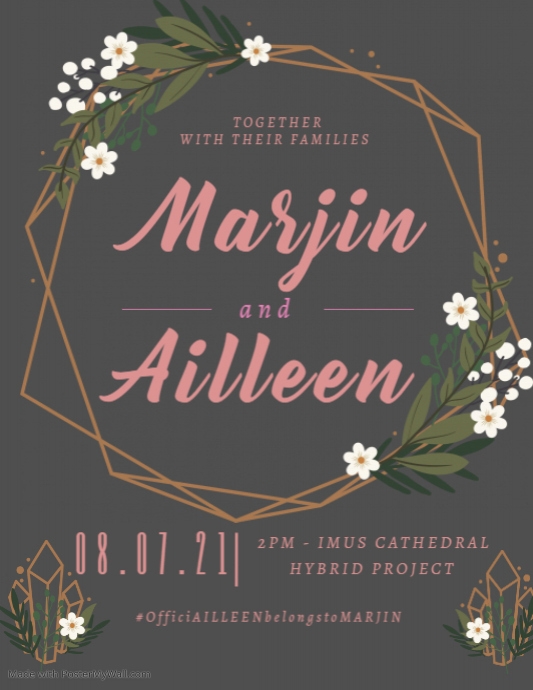 with time & venue | PosterMyWall