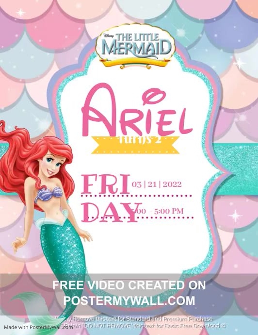 Little mermaid | PosterMyWall