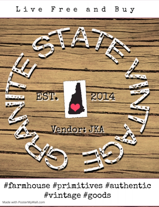 Granite state vintage logo | PosterMyWall