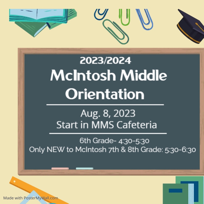 Yellow Welcome Back To School Notice Square Template (1) | PosterMyWall