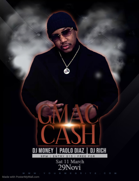 CIGAR & WHISKEY Flyer Template | PosterMyWall