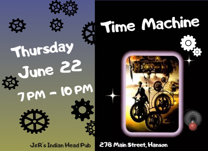22 X 16 PDF Time Machine | PosterMyWall