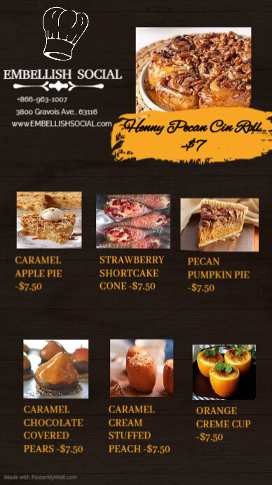 Food Menu Best Selling | PosterMyWall