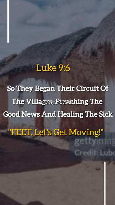 LUKE 9:6 POST STORY | PosterMyWall