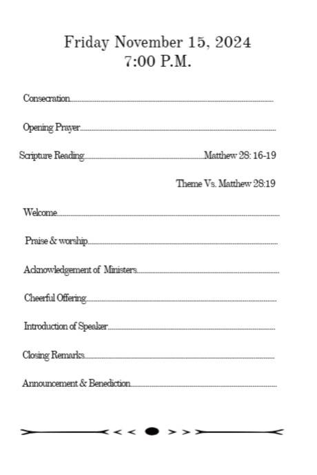 Event Program Template Final 1 | PosterMyWall