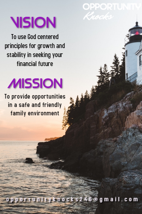 vision and mission | PosterMyWall