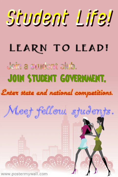 Copy of Student Life poster | PosterMyWall
