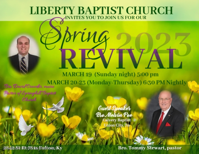 Spring Revival | PosterMyWall