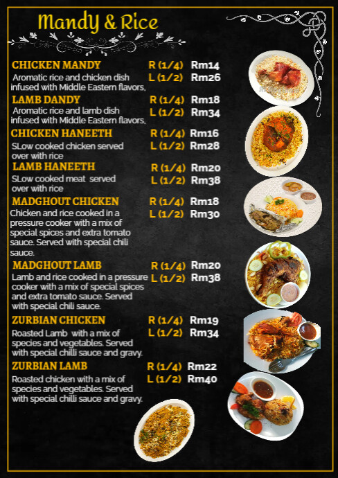 Mandi & Rice | PosterMyWall