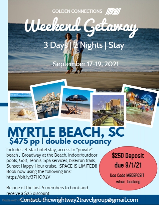 Copy of One day bus trip flyer | PosterMyWall