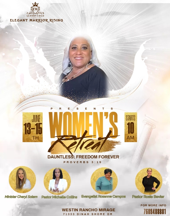 Women Conference Flyer Template | PosterMyWall