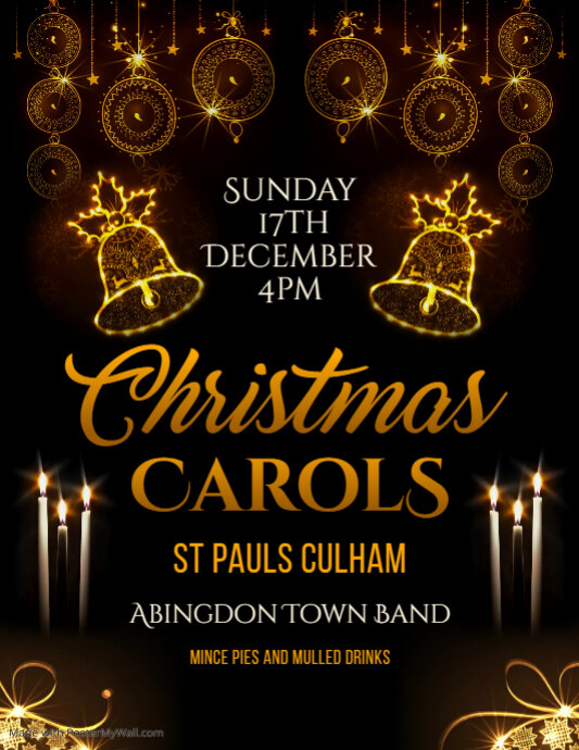 Christmas Carols Flyer | PosterMyWall
