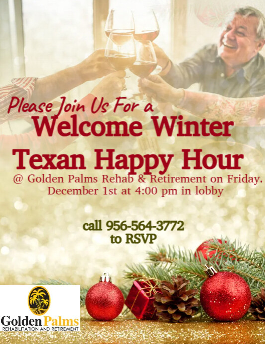Copy of Holiday Happy Hour | PosterMyWall