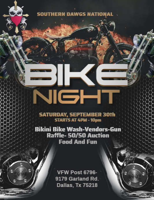Copy of Bike Night Flyer | PosterMyWall