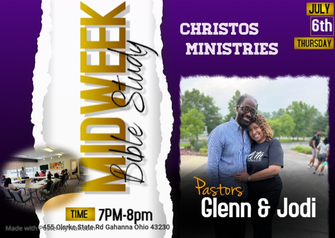 midweek bible study | PosterMyWall