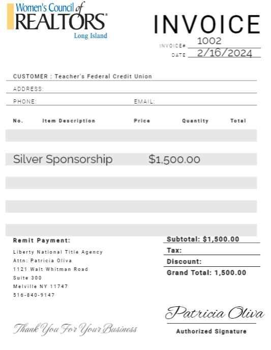 Copy of Modern Business Invoice Order Form Flyer | PosterMyWall