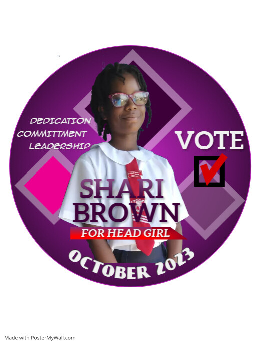 Shari HG button | PosterMyWall