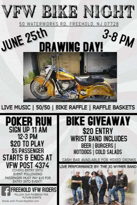 Copy of motorcycle event flyer | PosterMyWall