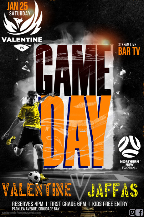 GAME DAY | PosterMyWall