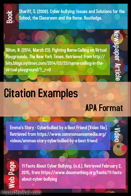 Citation examples | PosterMyWall