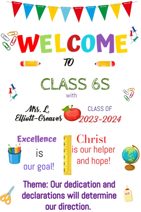 Back to School Chalkboard sign | PosterMyWall