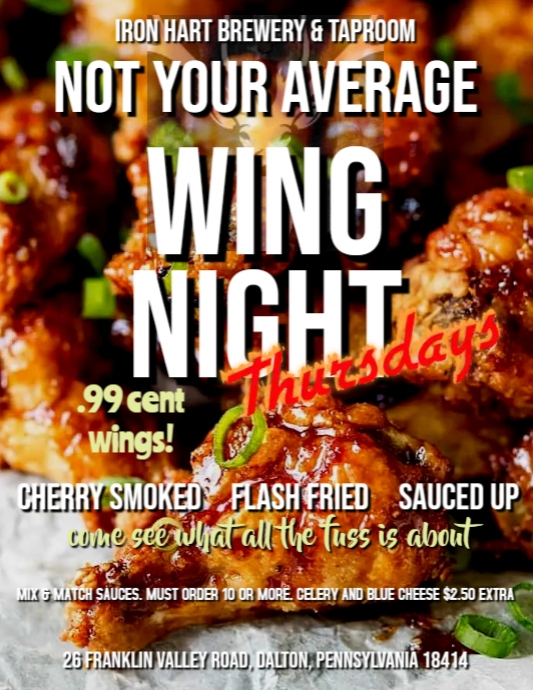 Template wings | PosterMyWall