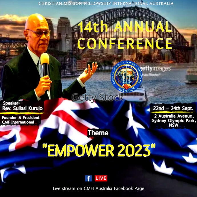 CMFI Australia 2023 | PosterMyWall