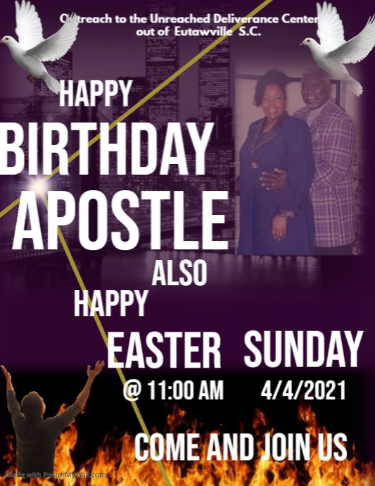 Copy Of Copy Of Flyer Iglesia Postermywall