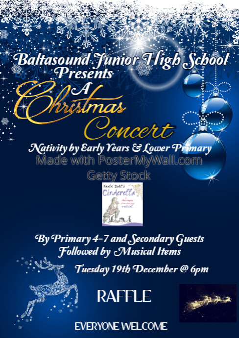 Christmas Carol Service Poster | PosterMyWall