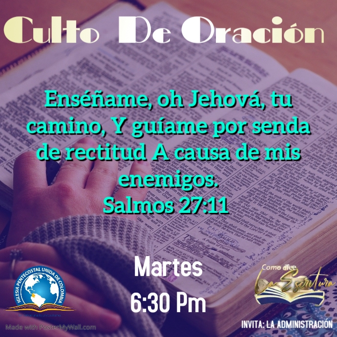 Copia de facebook bible study | PosterMyWall
