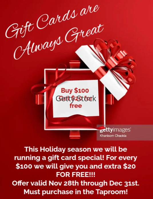 gift card special | PosterMyWall