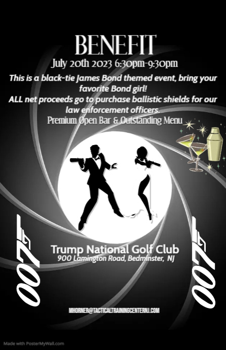 Copy of JAMES BOND Event | PosterMyWall