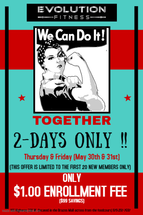 2-days only | PosterMyWall