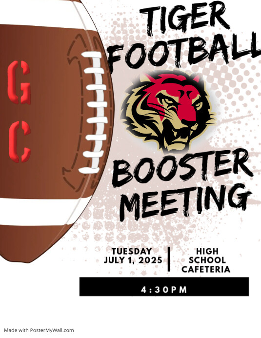 Booster Club | PosterMyWall