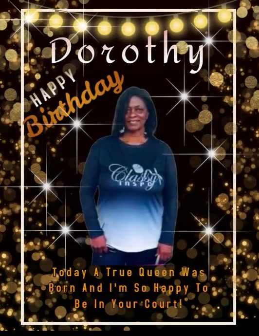 Happy Birthday Dorothy | PosterMyWall